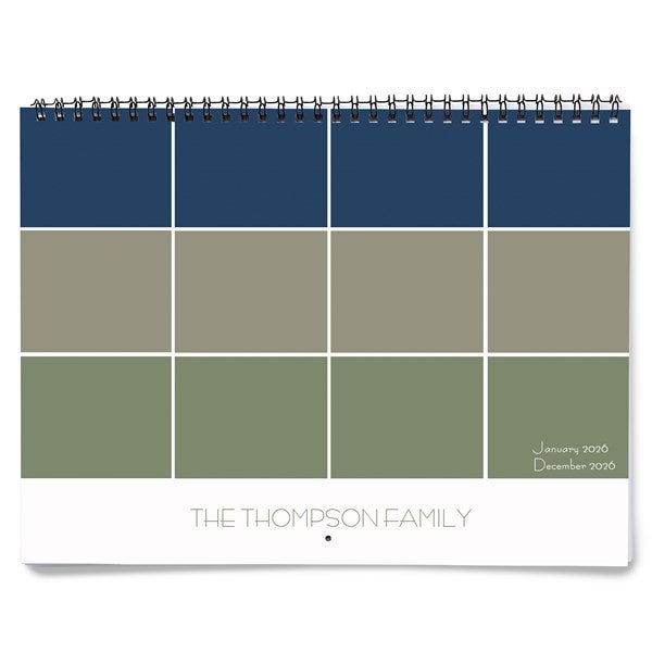 Personalized Photo Wall Calendar - Picture Perfect