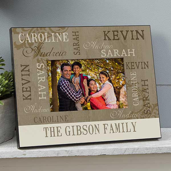 Personalized Photo Frames - Our Loving Family