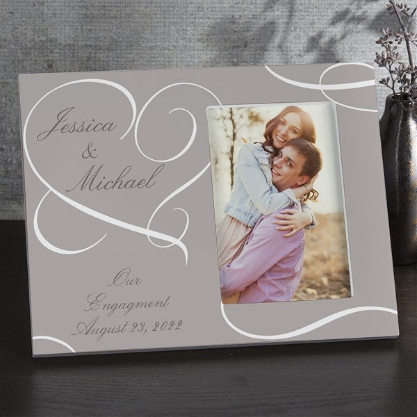 Personalized Picture Frames - Our Engagement