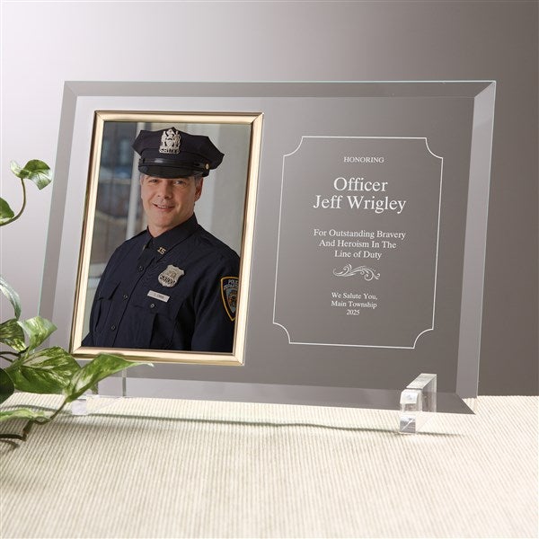 Personalized Photo Frame Award - Reflections Of Excellence