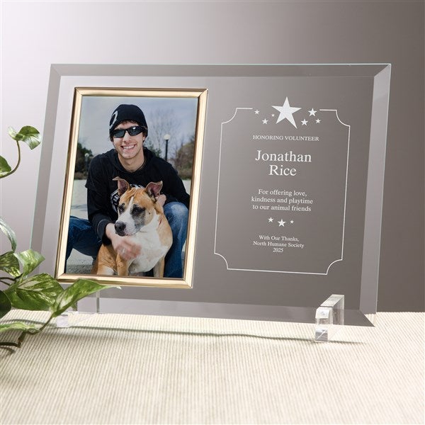 Personalized Photo Frame Award - Reflections Of Excellence