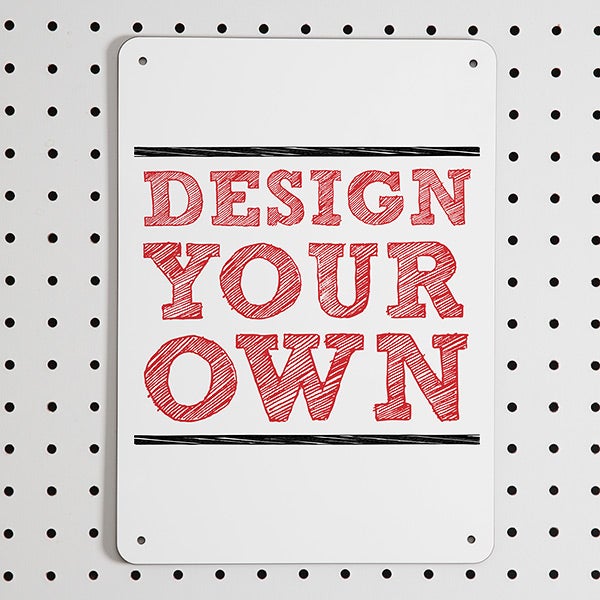 Design Your Own Custom Street Sign - Vertical