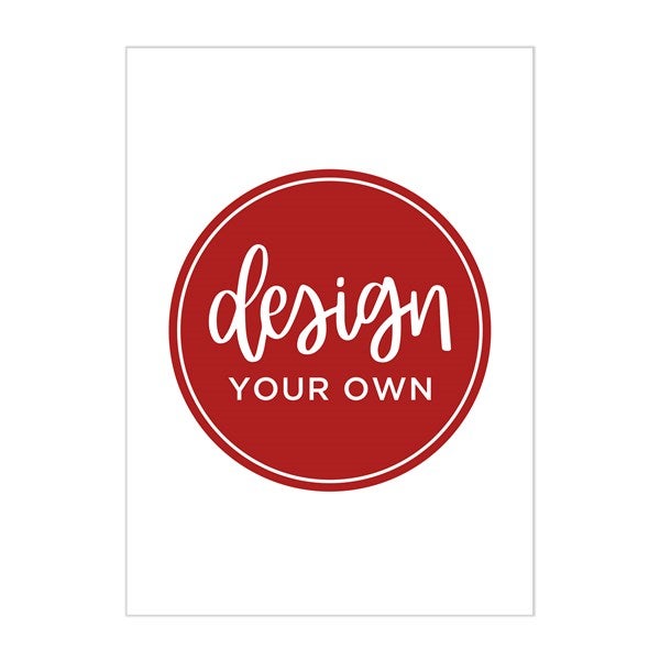 Design Your Own Stationery Flat Card