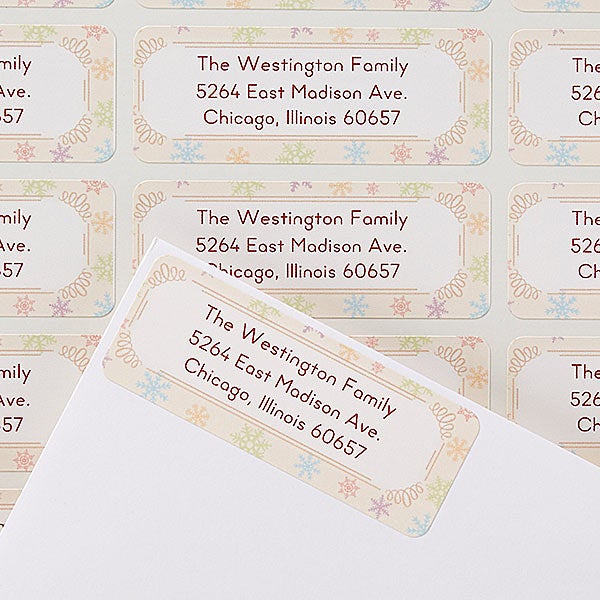 14764 - Season For Friends & Family Return Address Labels