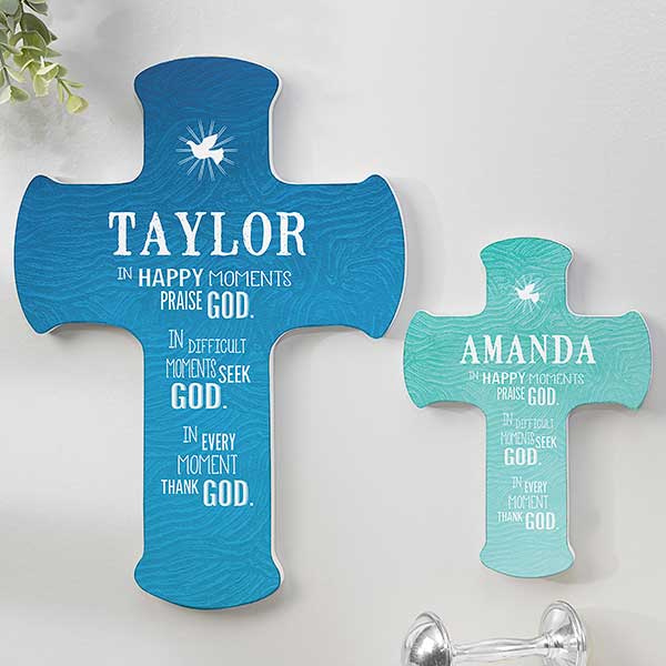 Personalized Wall Cross - My Blessing