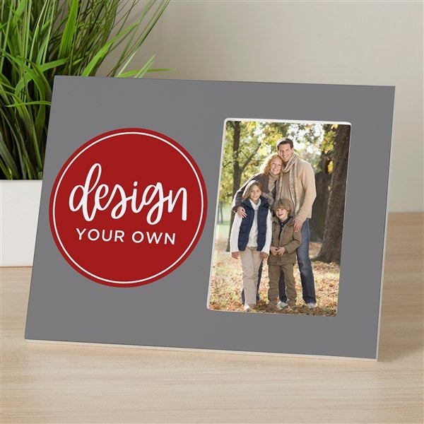 Design Your Own Personalized Offset Frame - Grey
