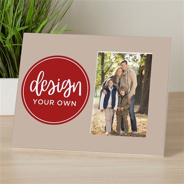 Design Your Own Personalized Offset Frame - Red