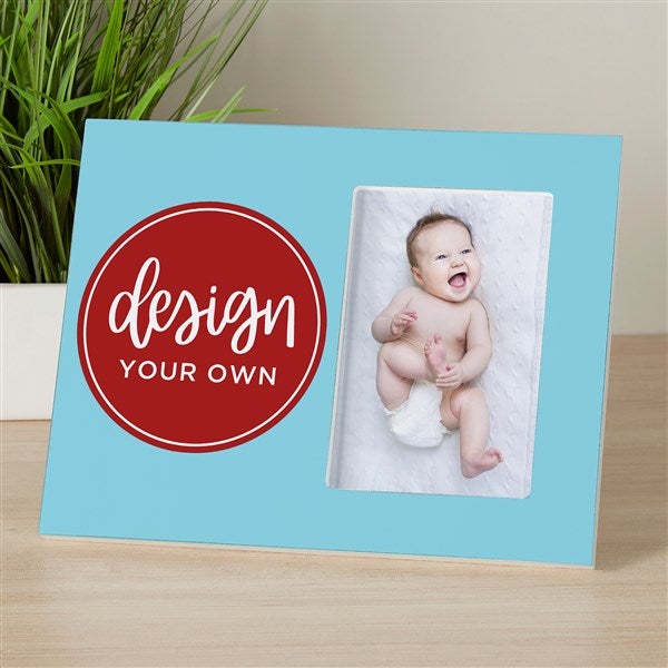 Design Your Own Personalized Offset Frame - Blue
