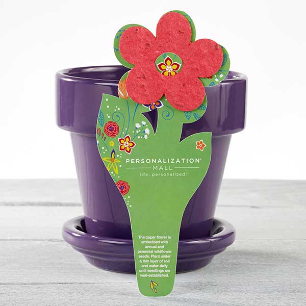 Wildflower Seeded Flower Card