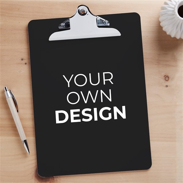 Design Your Own Personalized Clipboard- Brown