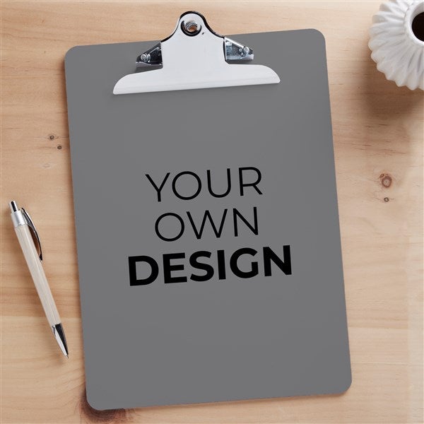 Design Your Own Personalized Clipboard- Brown