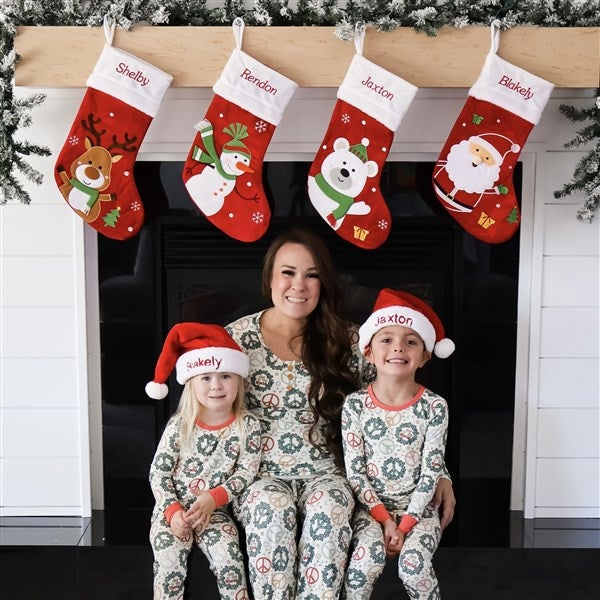 Personalized Christmas Stockings - Penguin