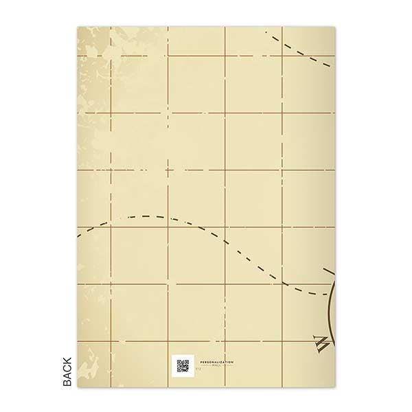 Personalized Graduation Greeting Card - Compass Inspired