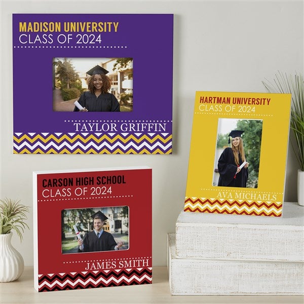 School Memories Personalized Graduation 4x6 Tabletop Frame Vertical