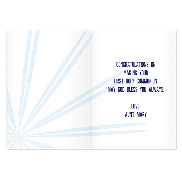 Religious Personalized Greeting Card - My Blessing