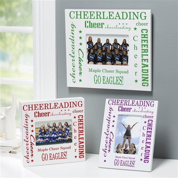 Personalized Cheerleading Photo Frame