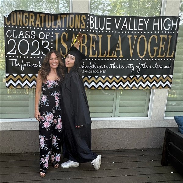 Personalized Graduation Banner - School Memories