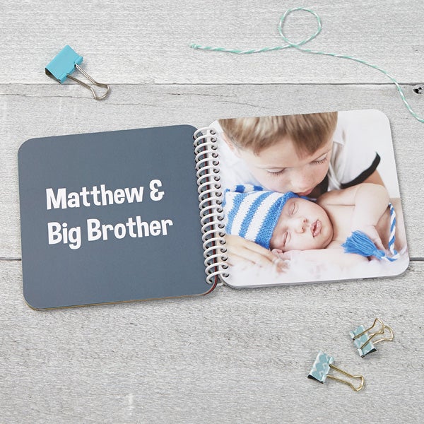 Baby Keepsake Soft Cover Mini Photo Book - Bright Colors