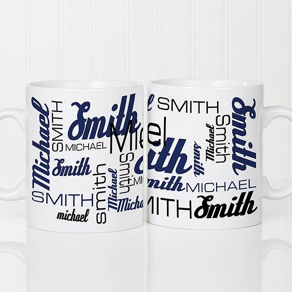 30oz Mega Mug - Personalized Oversized Coffee Mugs For Him