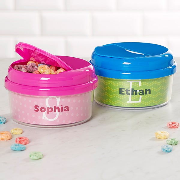 Personalized Snack Cups for Toddlers