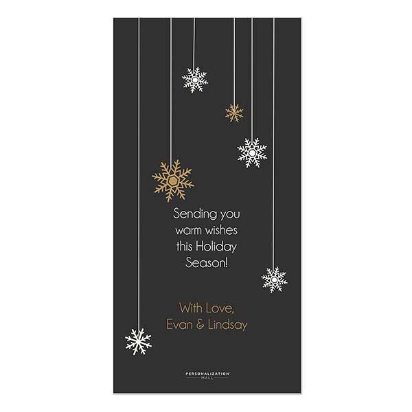 Snowflakes Christmas Postcard