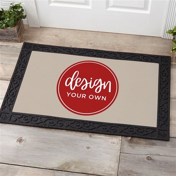 Design Your Own Personalized Doormat - Tan