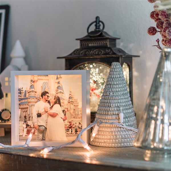 Personalized Photo LED Light Shadow Box