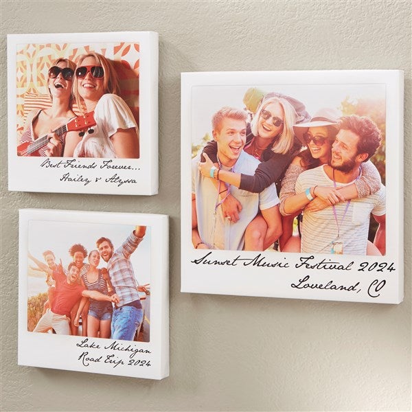 Snapshot Photo Memories Canvas Prints