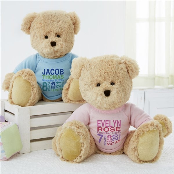 Personalized Teddy Bears For Babies - Baby Birth Info