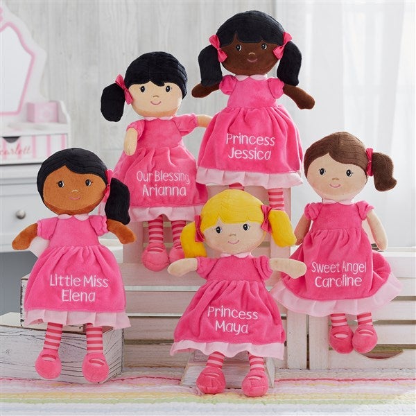 Personalized Dolls - Custom Embroidered Dolls