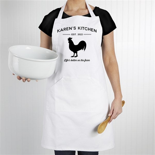 Personalized Apron - Farmhouse Kitchen
