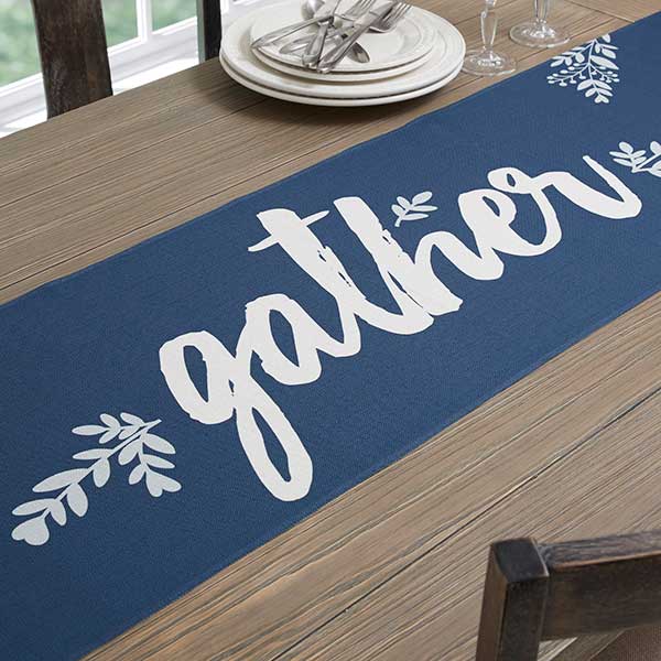 Personalized Table Runners - Cozy Home