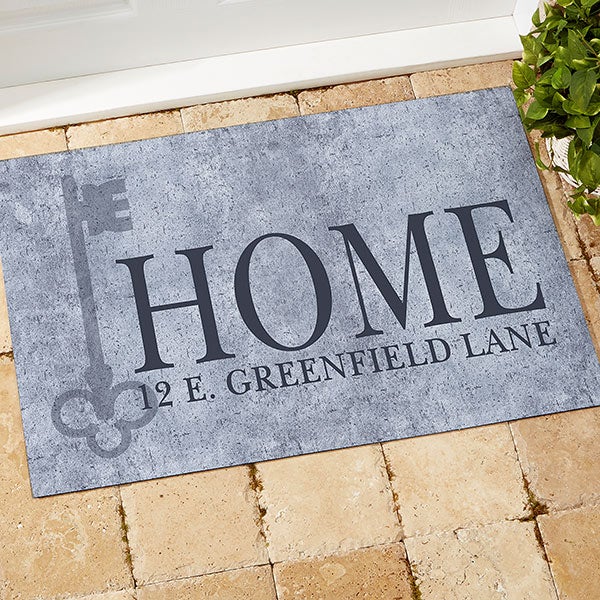 Personalized Doormat 18x27 - Home Address