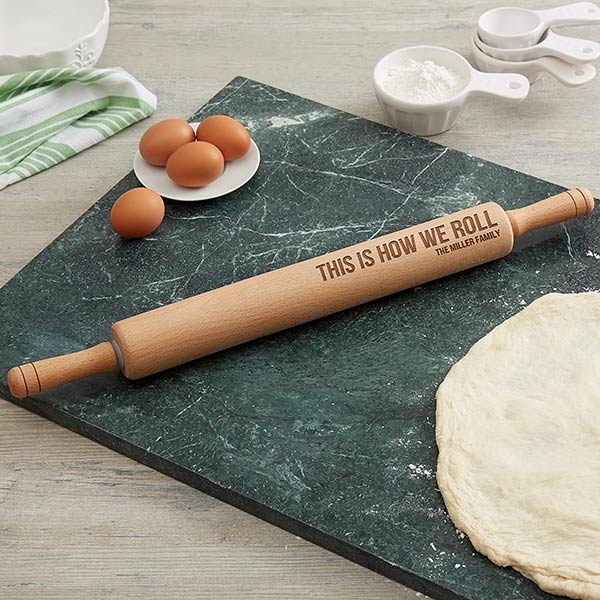 Personalized Rolling Pin - Add Any Text