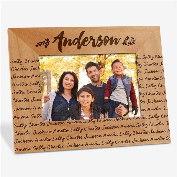Custom Name Picture Frames - Cozy Home