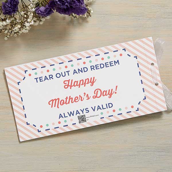 Personalized Mother's Day Coupon Book