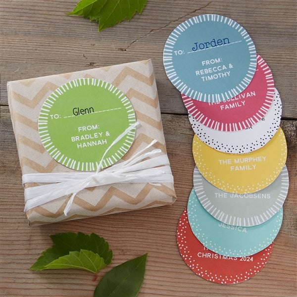 Personalized Gift Stickers - Simple To & From