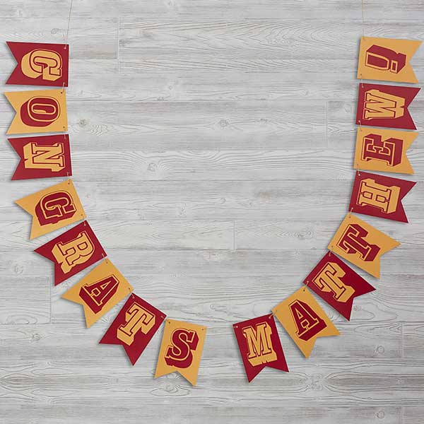 Personalized Graduation Party Bunting Banner
