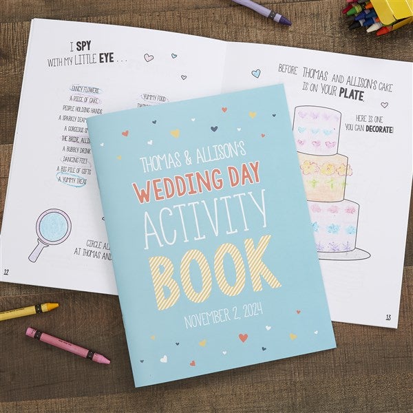 Wedding Activity Book Cover