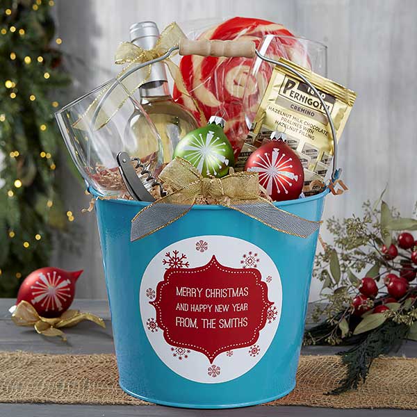Gift Boxes Packaging, Mailing & Displays Christmas Gift Buckets Paper ...