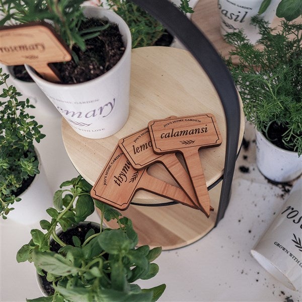 Custom Plant Markers - Herb Garden