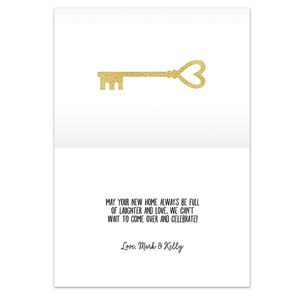 Personalized There's No Place Like Home Greeting Card