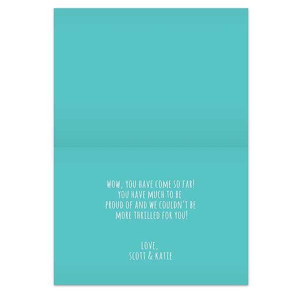 Personalized Congratulations Cards - Colorful Congrats