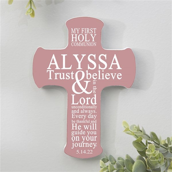 Personalized First Communion Cross
