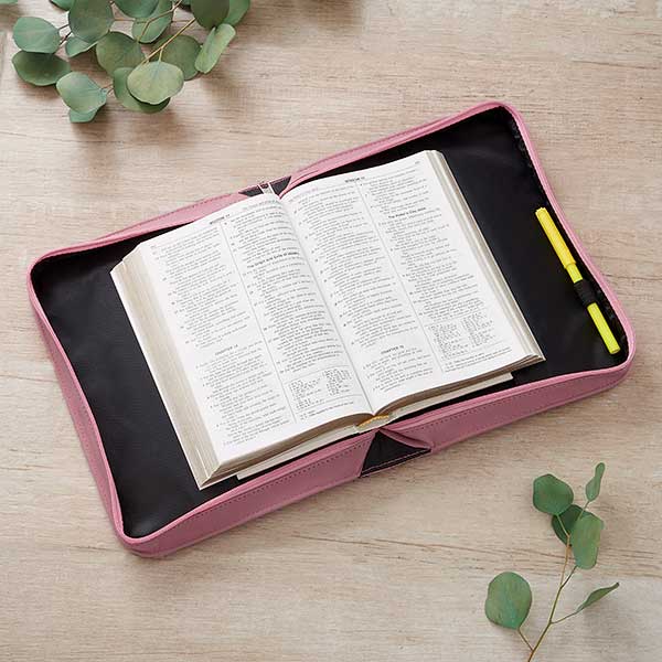 You Name It Personalized Bible Cover - Pink