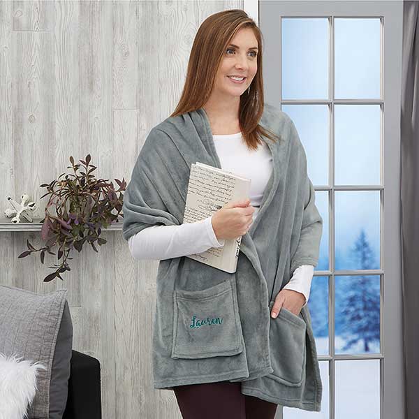 Personalized Cuddle Wrap Blanket