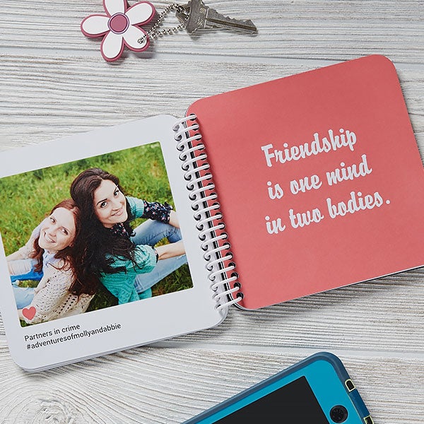 Friends Forever Soft Cover Personalized Mini Photo Book