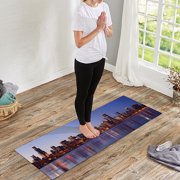 Personalized Panoramic Photo Yoga Mat