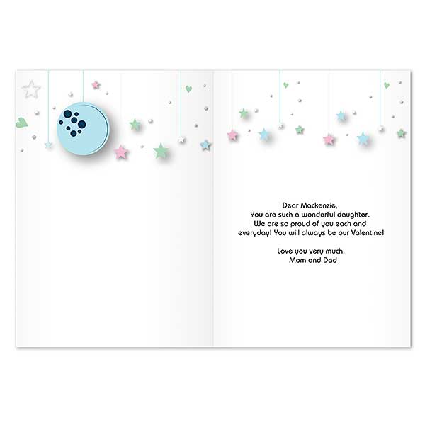 Moon & Back Greeting Card
