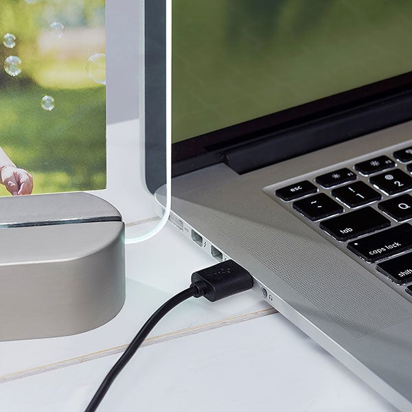 Personalized LED Light Gifts - Engraved Light Up Glass Keepsakes